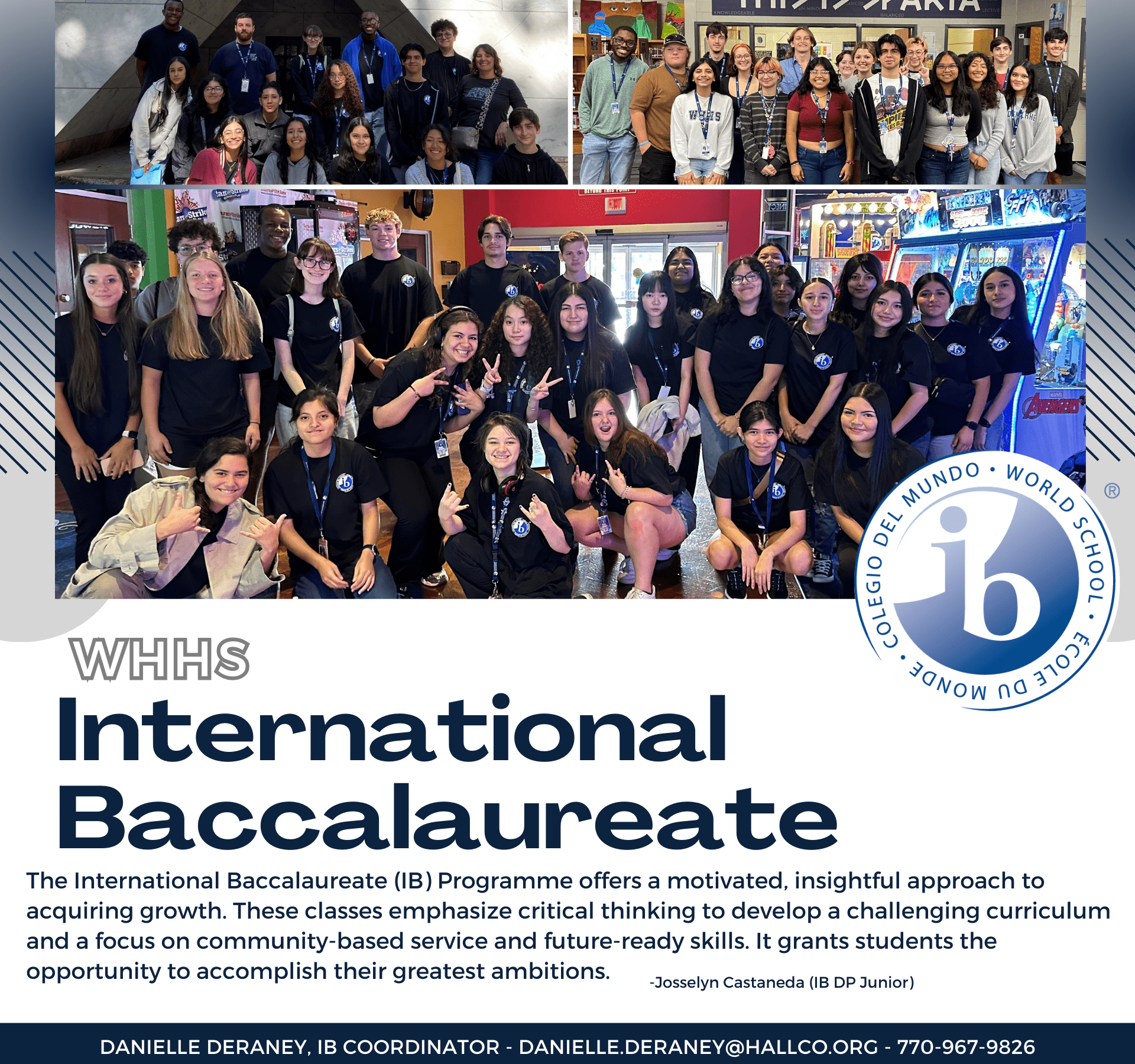 International Baccalaureate – West Hall High School